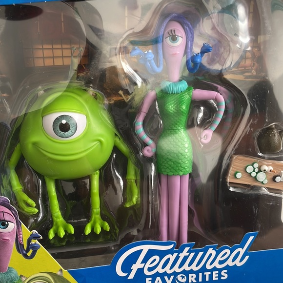 Mattel | Toys | New Mattel Monsters Inc Pixar Celia Mike Wazowski ...